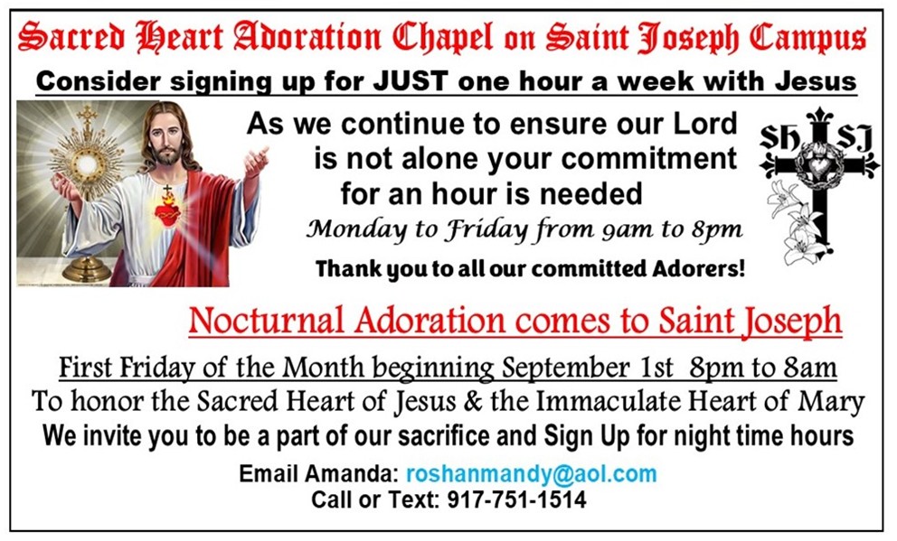 Eucharistic Adoration